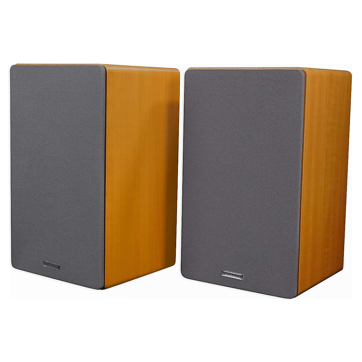 Rockville (2) RockShelf 68C 400w Wood 6.5"" Home Theater Bookshelf Speakers/8 Ohm, ROCKSHELF 68C V2
