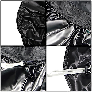 Women Summer Rain Hat UV UPF 50 Sun Protection Wide Brim Hat Sun Hat Foldable Bucket Hat (Black)