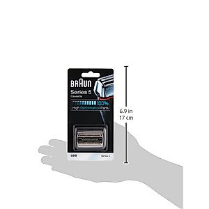 Braun Kombipack 52S Replacement Shear and Blade Blade in Silver For Series 5