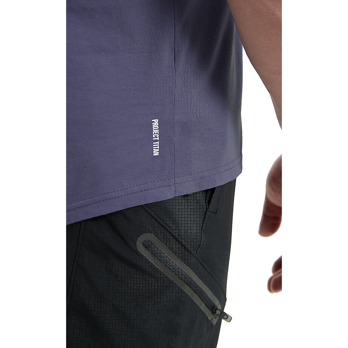 Project Titan Men's Workout Drop Arm Tank Top Cut Off Sleeveless Gym Shirt