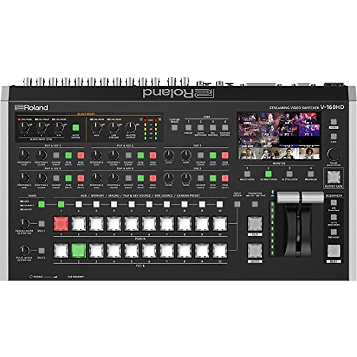 Roland Professional Hybrid V-160HD Streaming Video/Audio Switcher (V-160HD)
