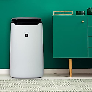 SHARP Smart Air Purifier. Alexa Compatible. Plasmacluster Ion Technology for Extra-Large Rooms. Odor & True HEPA Filters for Dust, Smoke, Pollen, & Pet Dander may last up-to 2 years each. FXJ80UW.