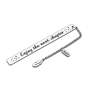 Christmas Presents Bookmarks for Book Lovers Class of 2023 Graduation Gifts for Her Him Retirement Gifts for Women Men Son Adult Daughter Gift from Mom Dad Birthday Gift Office Gifts for Coworkers
