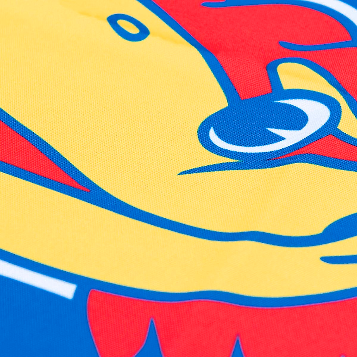 College Flags & Banners Co. Kansas Jayhawks Logo Tablecloth or Table Overlay