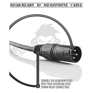 Mackie ProFX22v3 22-Channel Unpowered Mixer USB Bundle with Waveform OEM DAW, 4x Mophead 10-Foot TRS Cable, 4x 10-Foot XLR Cable, 2x 1/4" to 3.5mm Adapter, 10x Cable Ties and Microfiber Cloth
