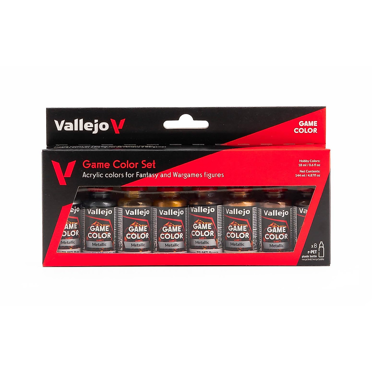 Vallejo Metallic Game Color Set (8 Colors)