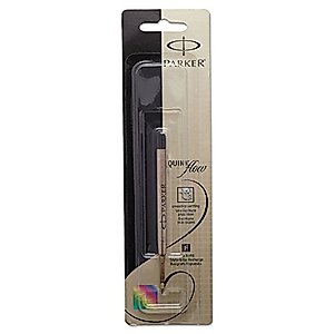 Parker QuinkFlow Refill for Ballpoint Pens, Fine Point, Black ink, 1 unit per pack (3031531)