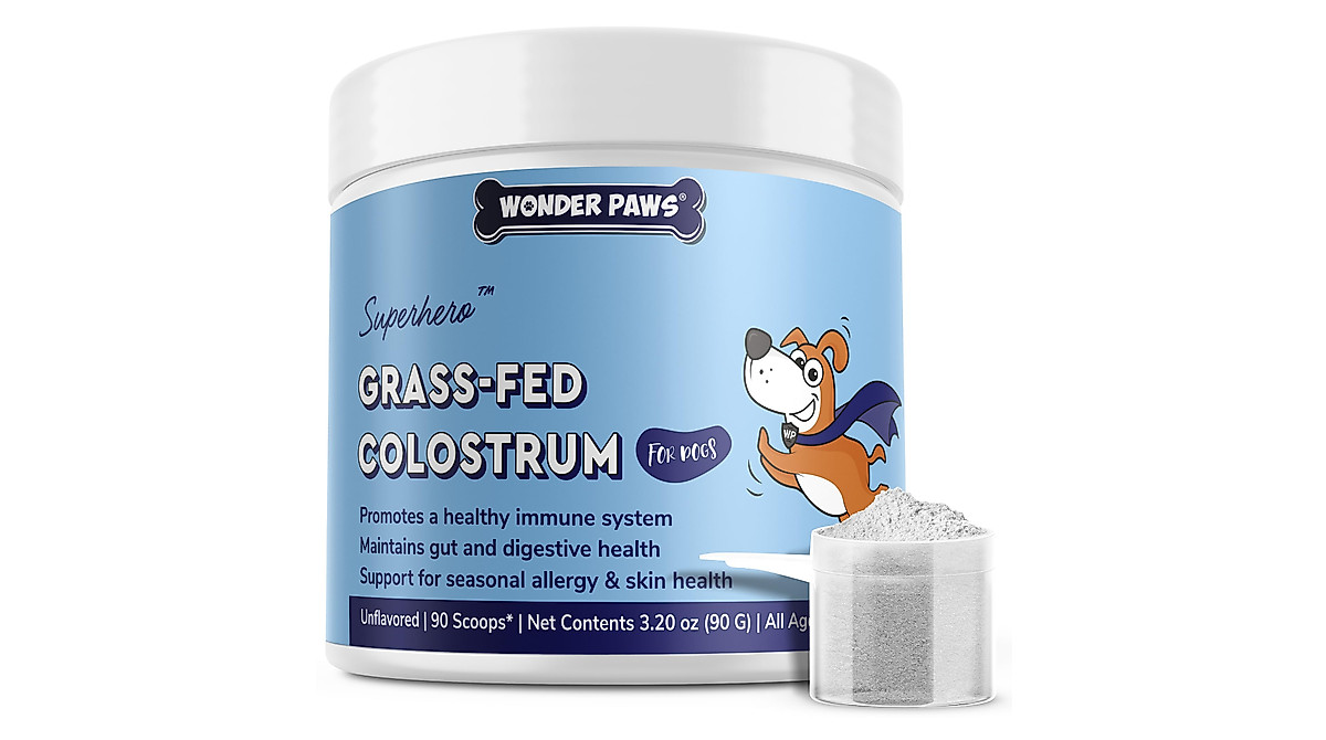 Premium Grass Fed Colostrum for Dogs - Immune & Skin Support