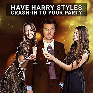 Harry Styles LIFESIZE Cardboard Standup Standee Cutout Poster Figure | Perfect to Display at Parties, Events, or in Your Room | 6' Tall