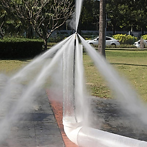 Sewer Jetter Nozzle, High Pressure Drain Jetter Hose Nozzle, With Stainless Steel 1/4'' Quickly Connector, 5000 PSI