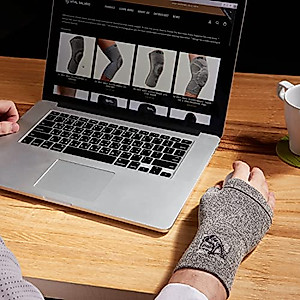 Vital Salveo-Compression Recovery Wrist and Thumb Support, For Arthritis, Joint Pain, Tendonitis, Fatigue, Carpal Tunnel Syndrome, Sprains, Hand Instability, and Wrist Pain(1PC)-Medium