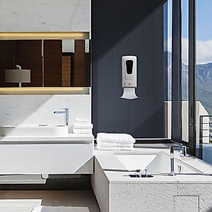 Cabilock 2Pcs Plastic Water Tray foaming soap Dispenser soap Dispenser drip Catcher soap Dispenser Bracket soap drip Catcher Plastic Tray Hotel Droplet Trays Spray soap Holder abs White