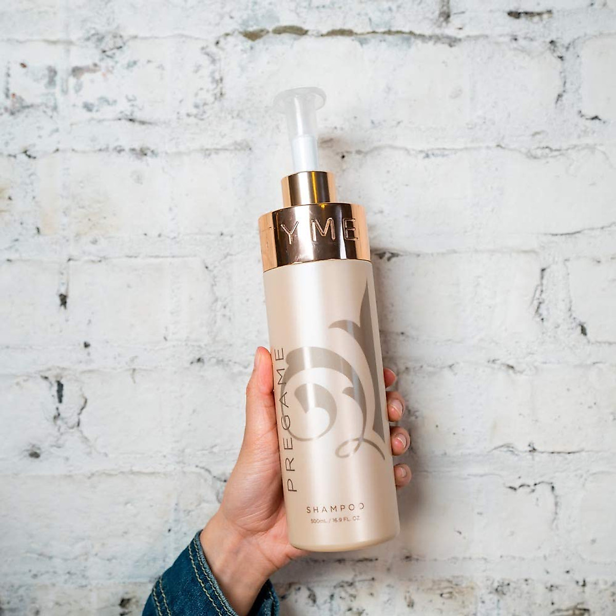 TYME Pregame Shampoo, Volumizing and Hydrating Professional Formula, 500 Milliliter