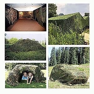 Tencen Camouflage Net Camo Netting Courtyard Decor Blinds for Photo Camp Sunshade Factory Farm Shelter Car Concealment Exhibit Party Backdrop Canopy Fence Ceiling Curtain Cover Paintball