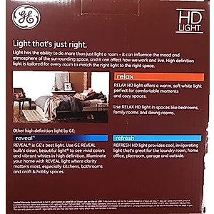 GE Relax 6-Pack 65 W Equivalent Dimmable Soft White Br30 LED Light Fixture Light Bulb 3X Life