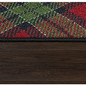 Milliken Holiday Collection Santa's Visit, 3'10"x5'4" Rectangle, Kris Kringle