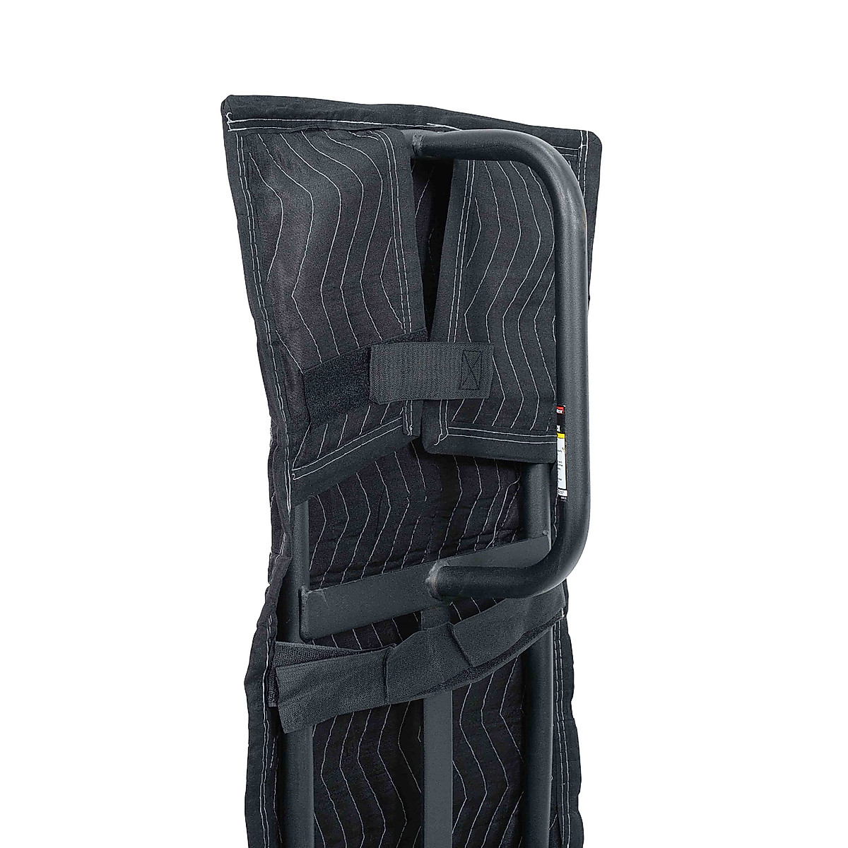 Mytee Products (2 Pack) Padded Hand Truck Cover - Square Top, Moving Supplies, Black Moving Pad - Woven Cotton/Poly - 50" x 16"