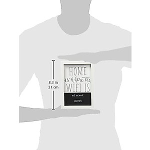 Mud Pie WiFi Home Decor Plaque