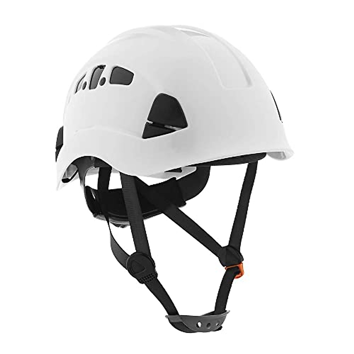 Jackson Safety CH400V Climbing-Style Hard Hat - Vented Construction Helmet with Chin Strap & Cup - ANSI Z89.1 & OSHA Compliant - (Multiple Colors)