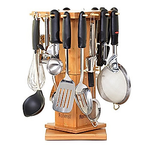Rotensil Rotating Kitchen Utensil Organizer. Rotating Utensil Holder