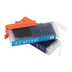 FTVOGUE Multi Color Ink Cartridge Printer Cartridge Replacement for PIXMA TS706 TR7560 TR8560 TS6160 TS6260 (BK BK C M Y PB)