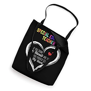 Cool Special Education Teacher SPED Shirt Special Ed Tote Bag