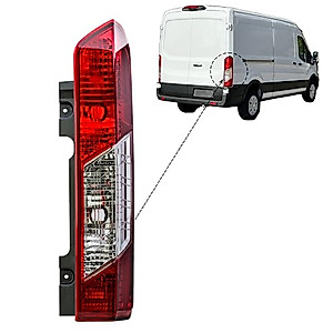 Replacement Passenger Right Side Tail Rear Light Lamp Assembly fit Ford Transit T150, T250,T350 From 2014 onward
