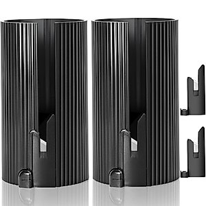 Replaceable Sliding Gift Wrap Cutter [2-Pack with 4 Blades] - Easy Paper Cutter for Birthdays, Christmas, and More
