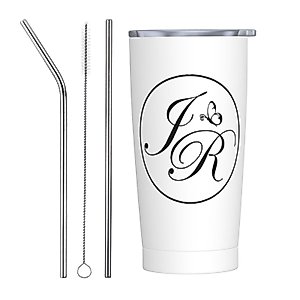 Zyxmconas Jenni Music Rivera Stainless Steel Insulated Tumbler Double Wall Travel Cup With Straw And Lid For Home Office Car 20 oz