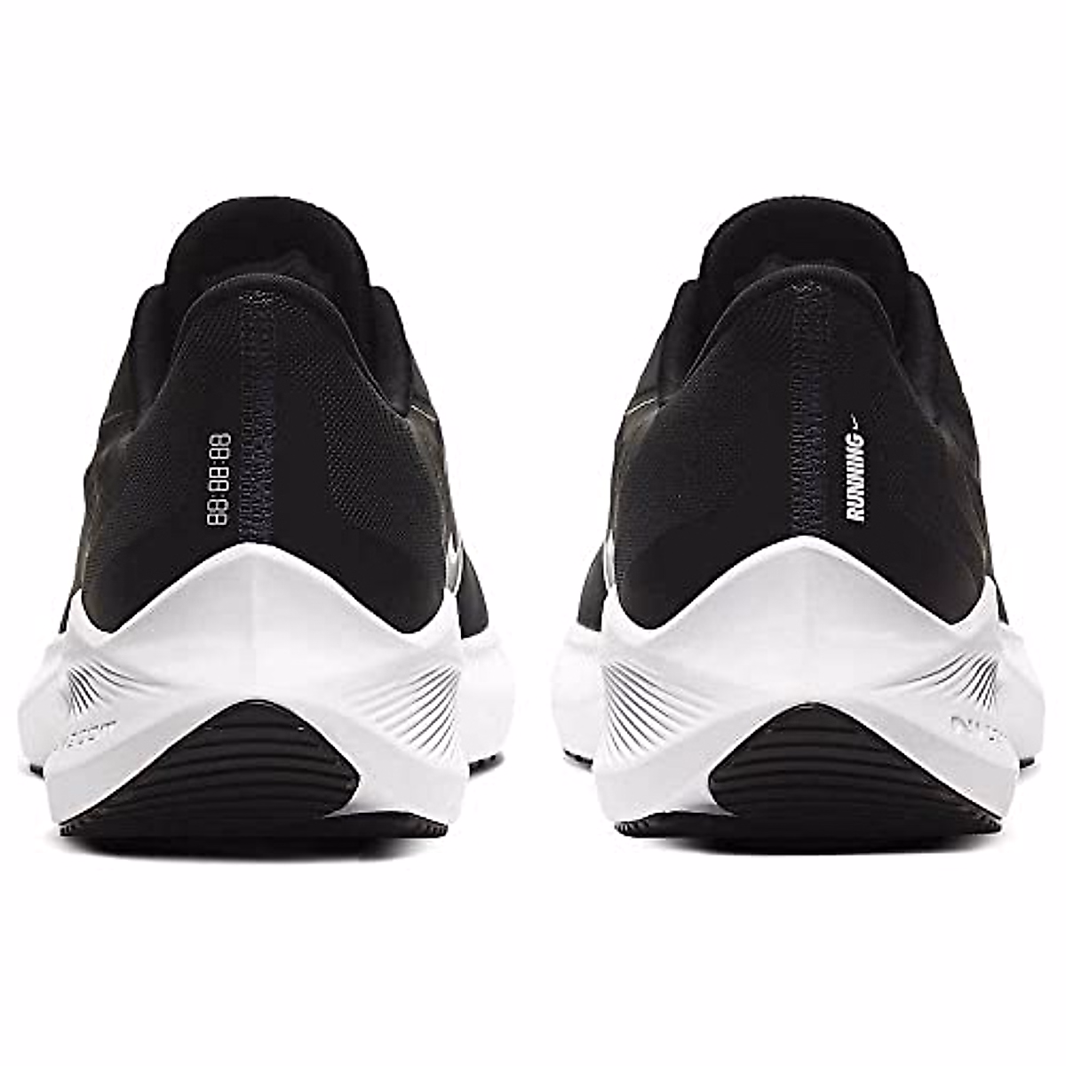 Nike Women's WMNS Zoom Winflo 7 Running Shoe, Black/White/Anthracite, 8.5