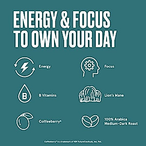 Bulletproof The High Achiever Pods, 24 count, Medium-Dark Roast Enhanced Coffee