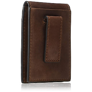 Frye mens Holden Folded Case Credit Card Holder, Whiskey, One Size US