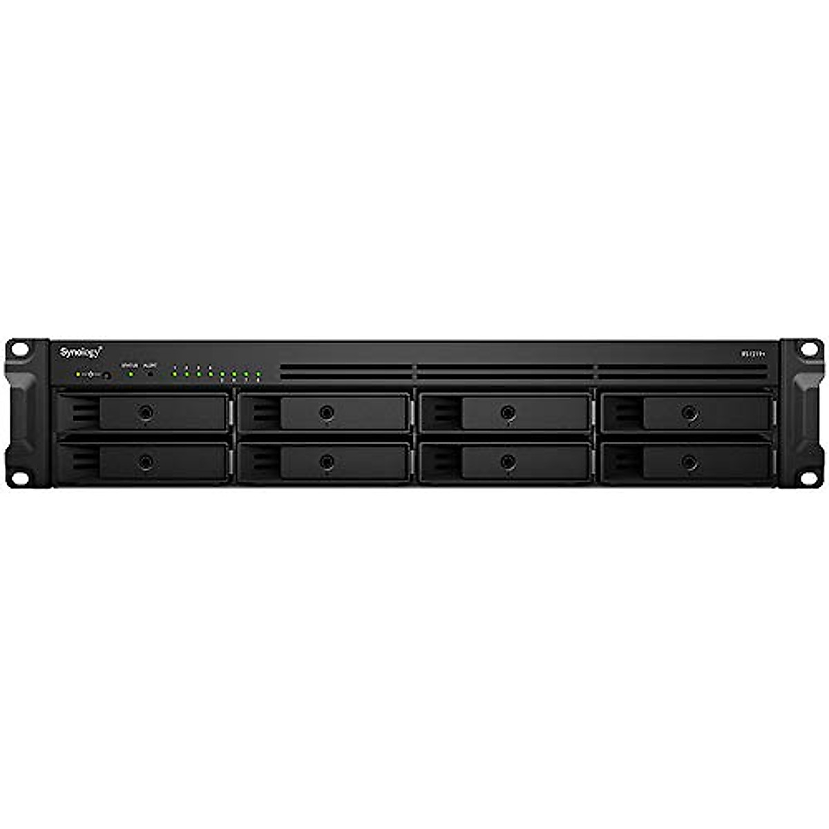 Synology RackStation RS1219+ iSCSI NAS Server with Intel Atom 2.4GHz CPU, 8GB Memory, 32TB HDD Storage, DSM Operating System