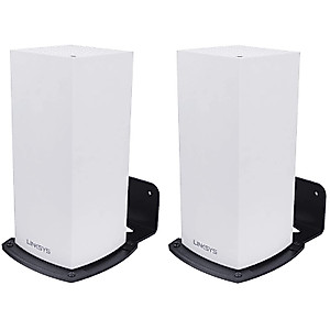 OkeMeeo Router Mount for Linksys WiFi 6, Wall Mount for Linksys MX10/MX5 for Space Saving (2 Pack)