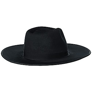 Brixton womens Jo Rancher Fedora, Black, Medium US