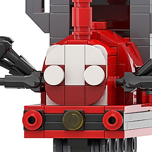 Charles The Train Building Blocks Set, Charles Models Toys, Monster Train Chasing You Building Block Toys for Boys and Girls Collection Display (262 Pcs)