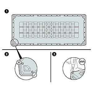 Keter Kentwood 90 Gallon Resin Deck Box-Organization and Storage for Patio Furniture Outdoor Cushions, Throw Pillows, Garden Tools and Pool Toys, Brown