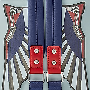 Loungefly Marvel Falcon Captain America Cosplay Womens Double Strap Shoulder Bag Purse