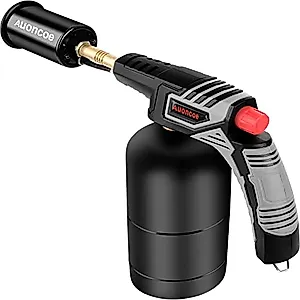 Cooking torch lighter - Kitchen butane torch - Propane culinary Blowtorch - For Searing Steaks and Creme Brulee - Sous Vide - Outdoor Charcoal Lighter or Campfire Starter
