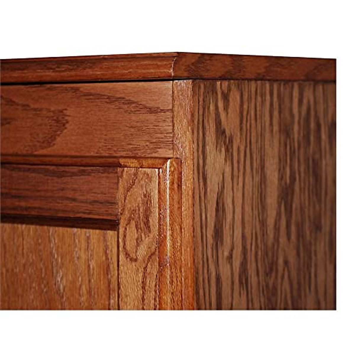 Concepts in Wood KT613A Storage Cabinet for Office or Pantry (Oak)