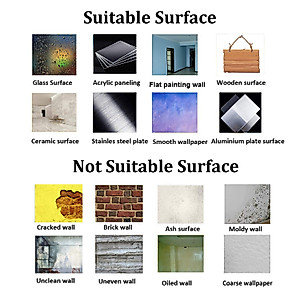 130+ Mermaid Wall Decal - Mermaids Starfish Bubble Stickers for Girls Room Bedroom Bathroom Decoration - Ocean/Underwater/Under the Sea Baby Shower/Birthday Party Supplies