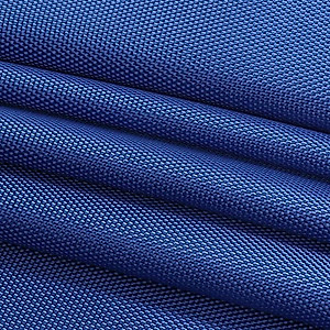 Shiny Waterproof Canvas Fabric for Outdoor/Indoor Project,1680 Denier Smooth Canvas Cordura Fabric Apply to Craft,DIY,Bag and Case,Home Decor, Sunbrella,Awning,60"Wide,Sold by The Yard (Blue)
