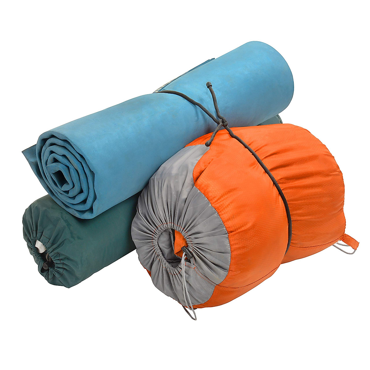 Nite Ize, Inc. GT64-01-R3 Nite Ize Original Gear, Reusable Rubber, 64 Inch, Black, Made in the USA Twist Tie, 64"-2 Pack