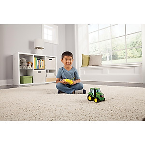 John Deere Radio Controlled Johnny Tractor Toy - Includes Easy to Use Remote Control Toy - Green John Deere Tractor Toys - John Deere Toys - Ages 18 Months and Up