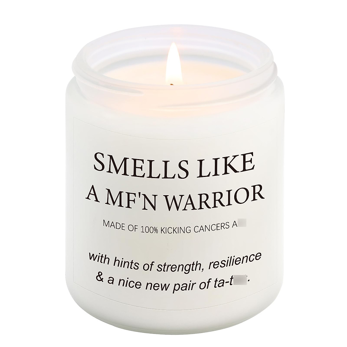 Breast Cancer Gifts for Woman - Cancer Care Gifts, Cancer Comfort, After Breast Surgery Recovery Gifts for Women, Chemo Patients, Breast Cancer Survivor Gifts, Lavender Scented Candle