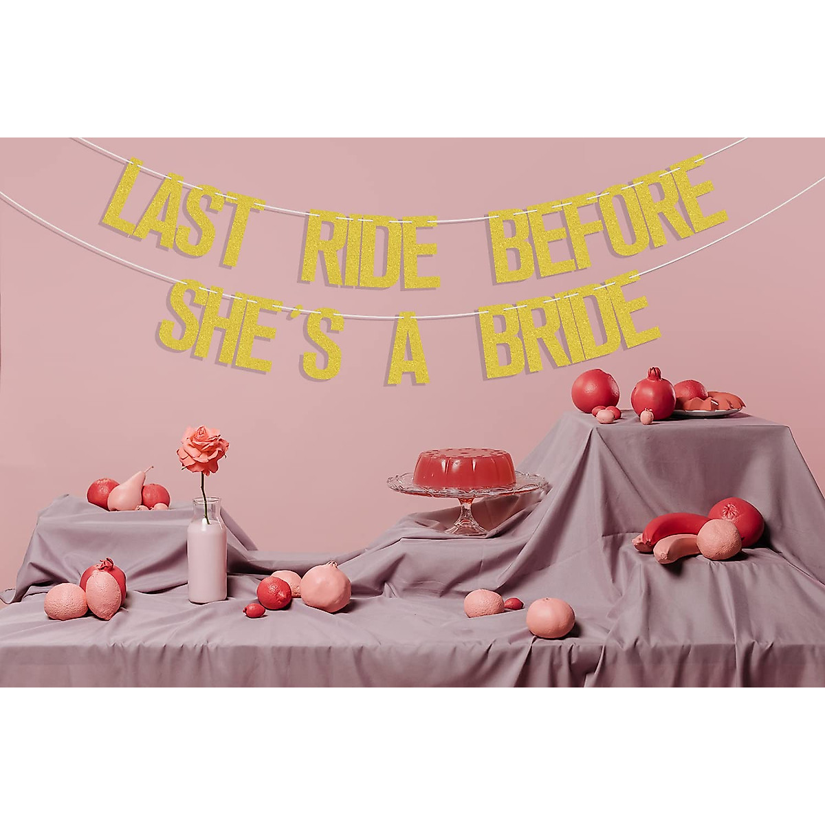 Last Ride Before She's a Bride Banner Gold Glitter, Western Bachelorette Party Decorations, Nashville Bachelorette Party Banner, Cowgirl Bride Banner, Western Cowgirl Bachelorette Party Decorations