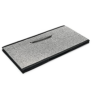 Niccae Fabric Dresser for Bedroom,Organizer Unit with Fabric Bin,5 Drawers of Easy-Pull Fabric Bins,Chest of Drawers for Closet,Living Room, Hallway,Children's Room