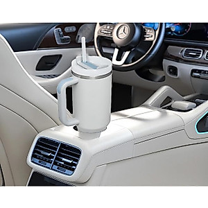 YOUEXPERT 30 oz Tumbler with Handle and Straw, Insulated Tumblers with Lid and Straw, 30oz Stainless Steel Cup Water Bottle Sports Travel Tumblers - Blue