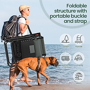 Yaheetech Padded Zero Gravity Recliner, Foldable Outdoor Patio Chairs, Adjustable Anti Gravity Lounger for Backyard Camping w/Carry Strap, Cup Holder, Pillow Gray/Black Set of 2