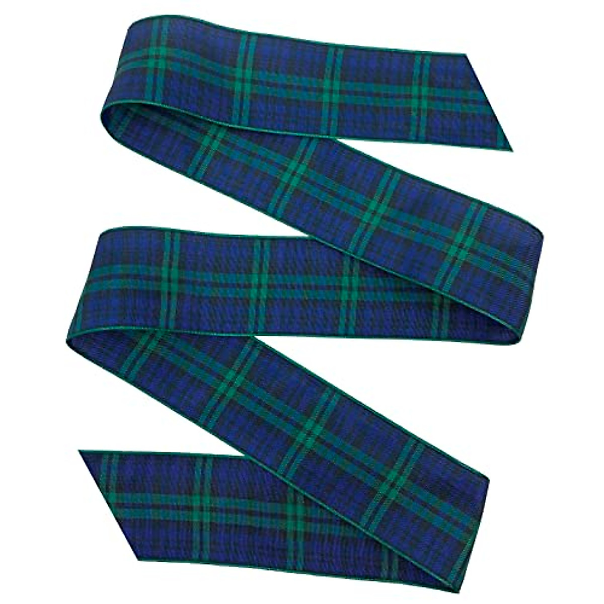 Morex Ribbon 975 Edinburgh Ribbon, 1.5 inches by 27 Yards, Black Watch Tartan